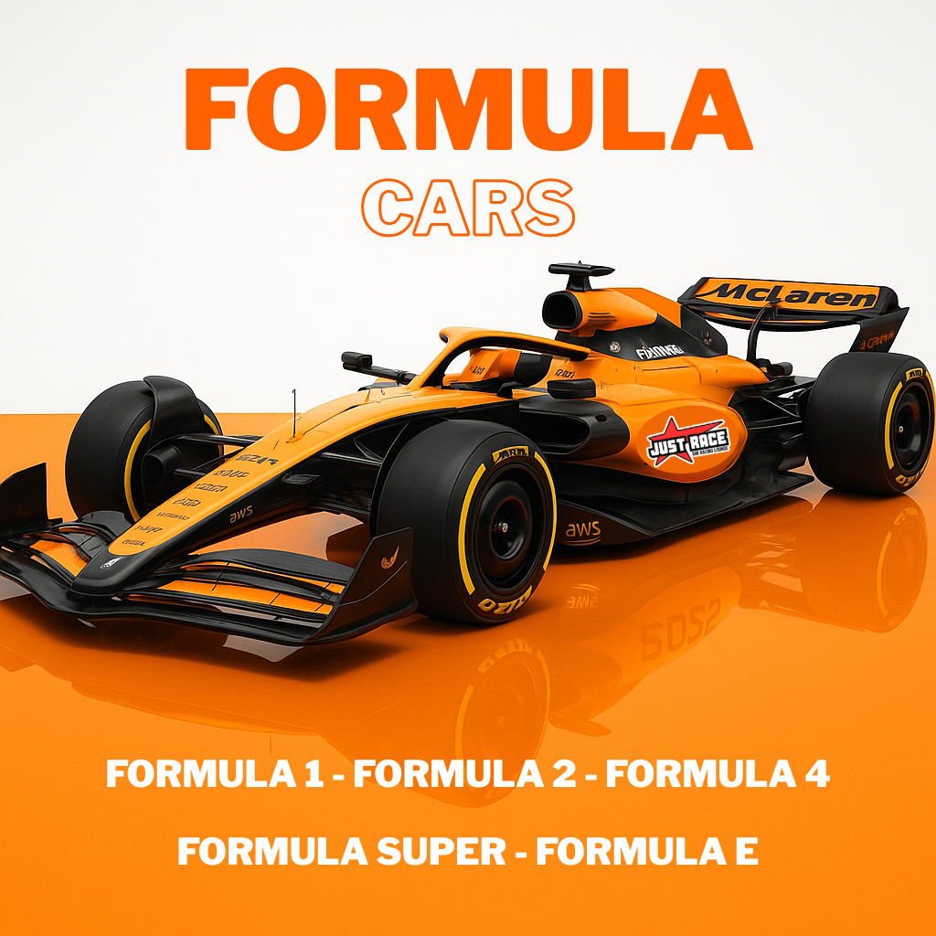 3) FORMULA CARS – Just Race